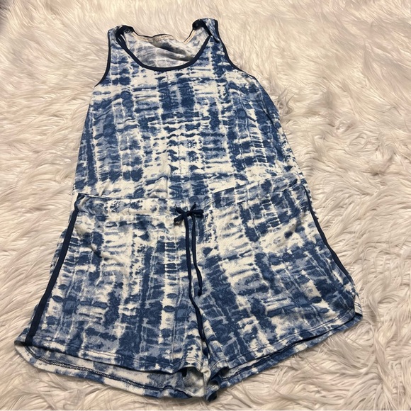 Lucky Brand | Intimates & Sleepwear | Lucky Brand Blue And White Tiedye ...